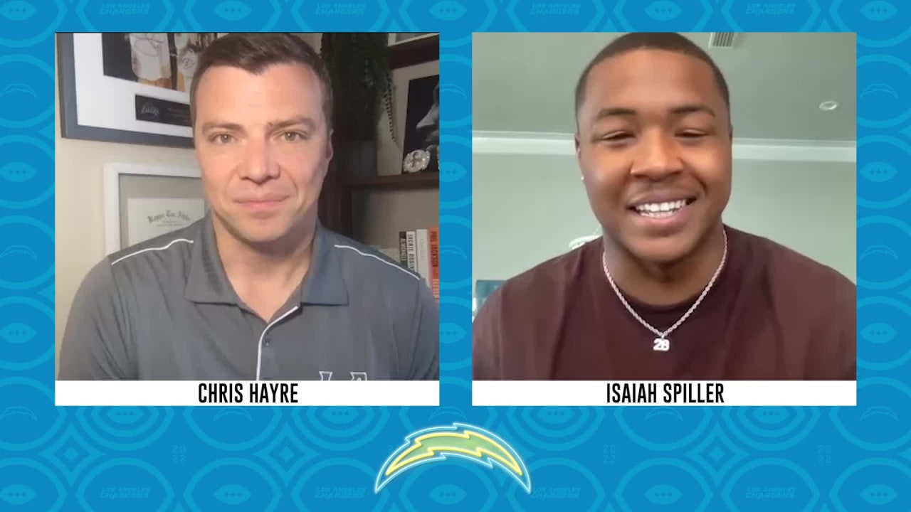 First Interview With Fourth Round Pick Isaiah Spiller, 2022 NFL Draft