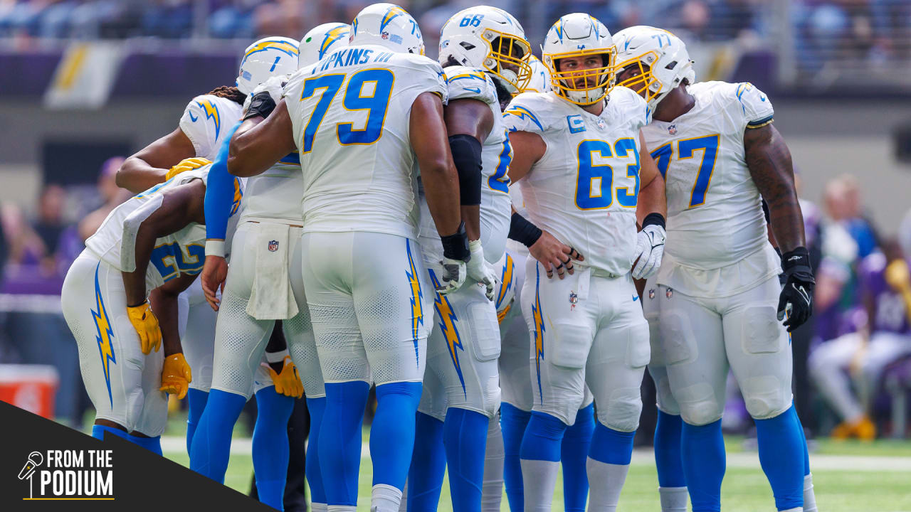 From The Podium | How the Bolts O-Line Keeps Getting Better Week After Week