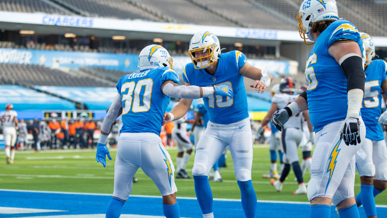 Justin Herbert Touchdowns, 2020 Seasons