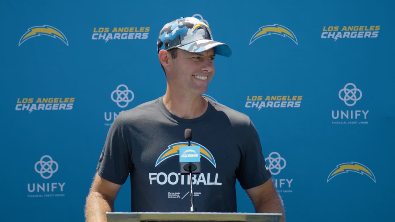 Press Conference: Coach Staley On First Day Of Pads At Camp