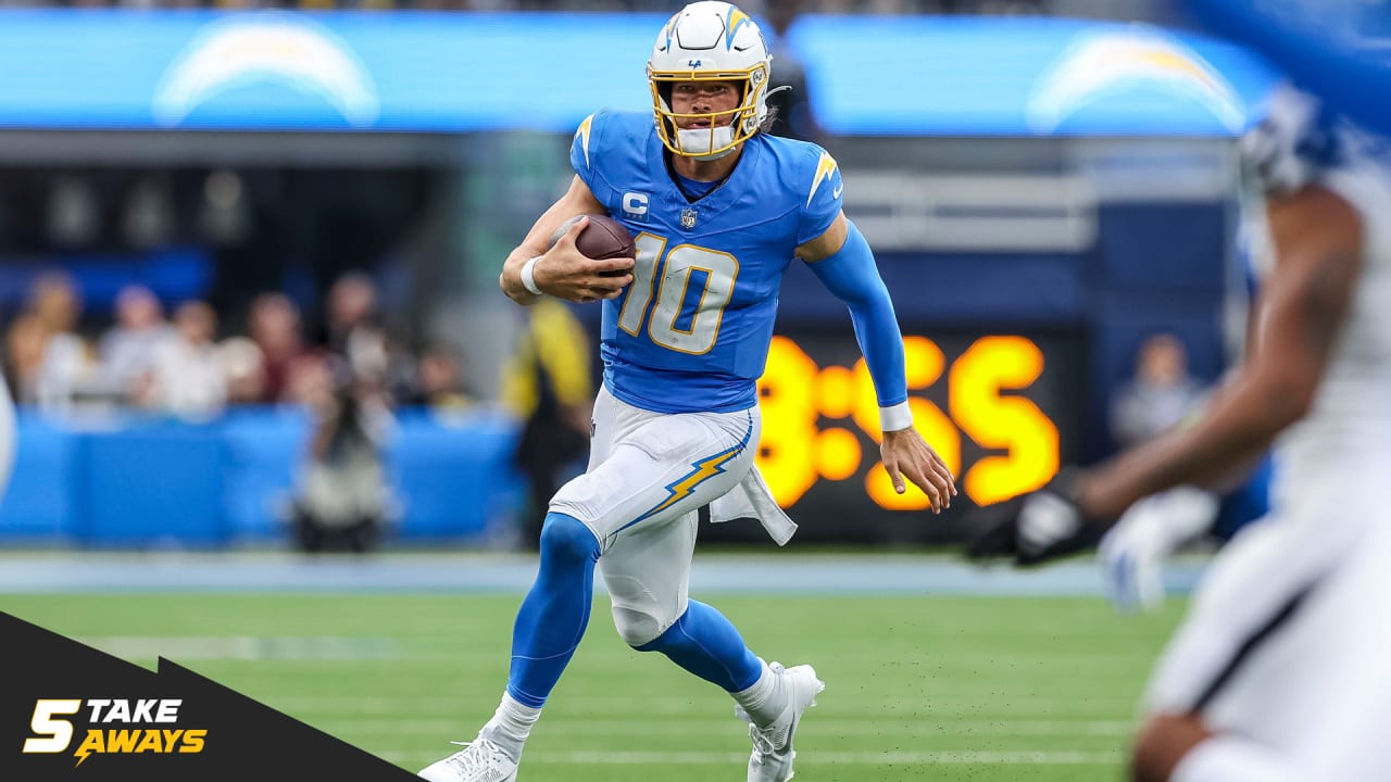 5 Takeaways: Chargers Win After Rallying Around Late Hit on Herbert