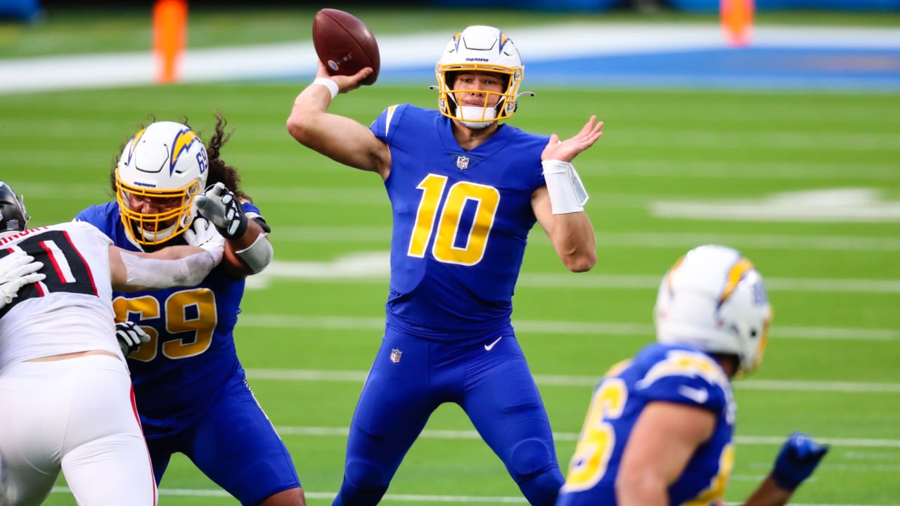 Justin Herbert 25 Touchdown Passes