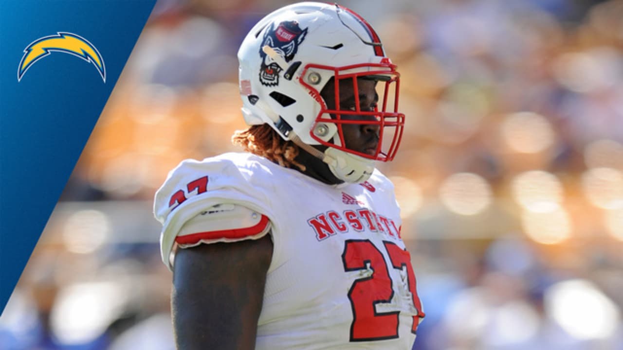 Chargers select Justin Jones at No. 84