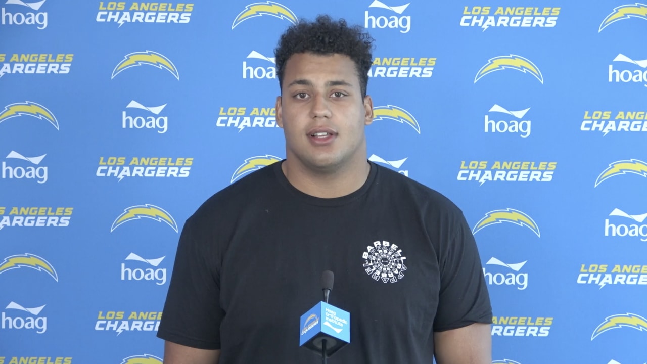 Press Conference: LT Rashawn Slater on Strong Rookie Season and Looking ...