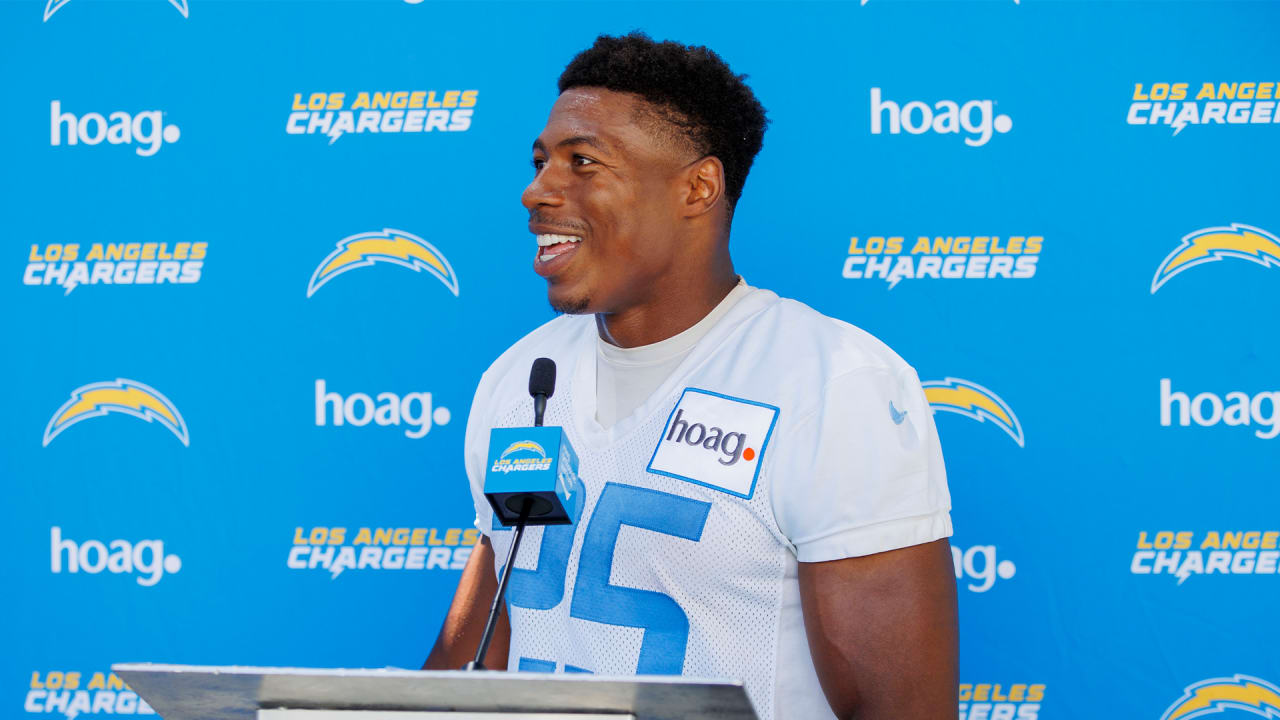 Press Conference: Joshua Kelley on Entering His Fourth NFL Season