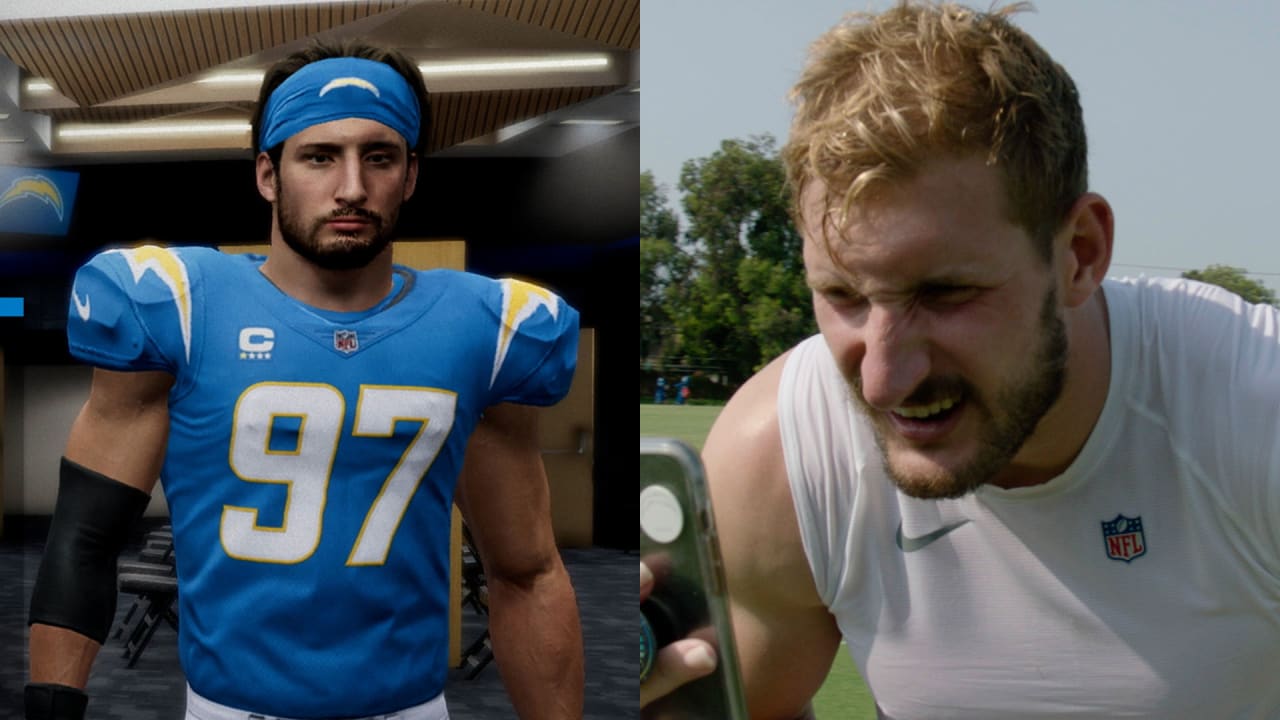 Chargers React to Their Madden 22 Face Scans