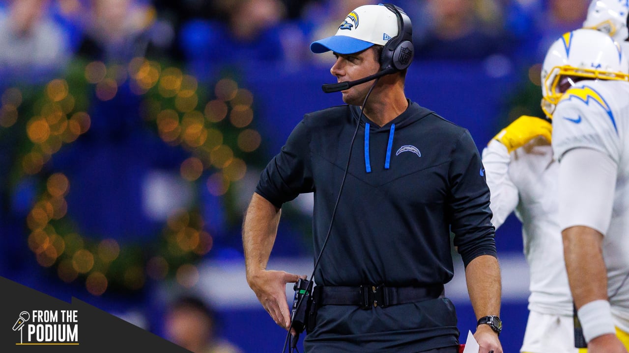 From The Podium | Brandon Staley Excited to Face 'Lifelong Friend' in ...