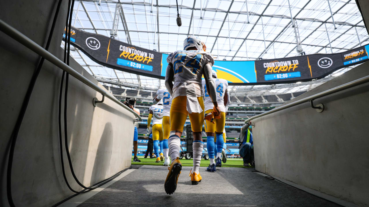 Chargers Enter SoFi Stadium