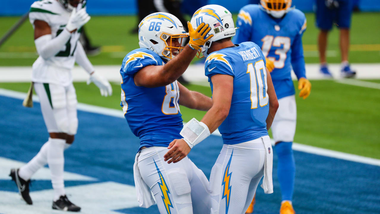 QB Justin Herbert Touchdown Pass to TE Hunter Henry