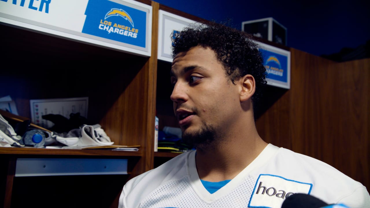 Rashawn Slater on Return to Practice