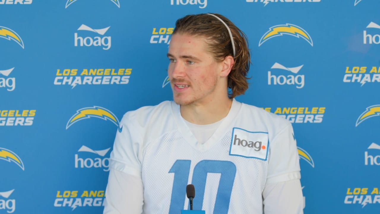 Press Conference: Justin Herbert on Mike Williams and Keenan Allen
