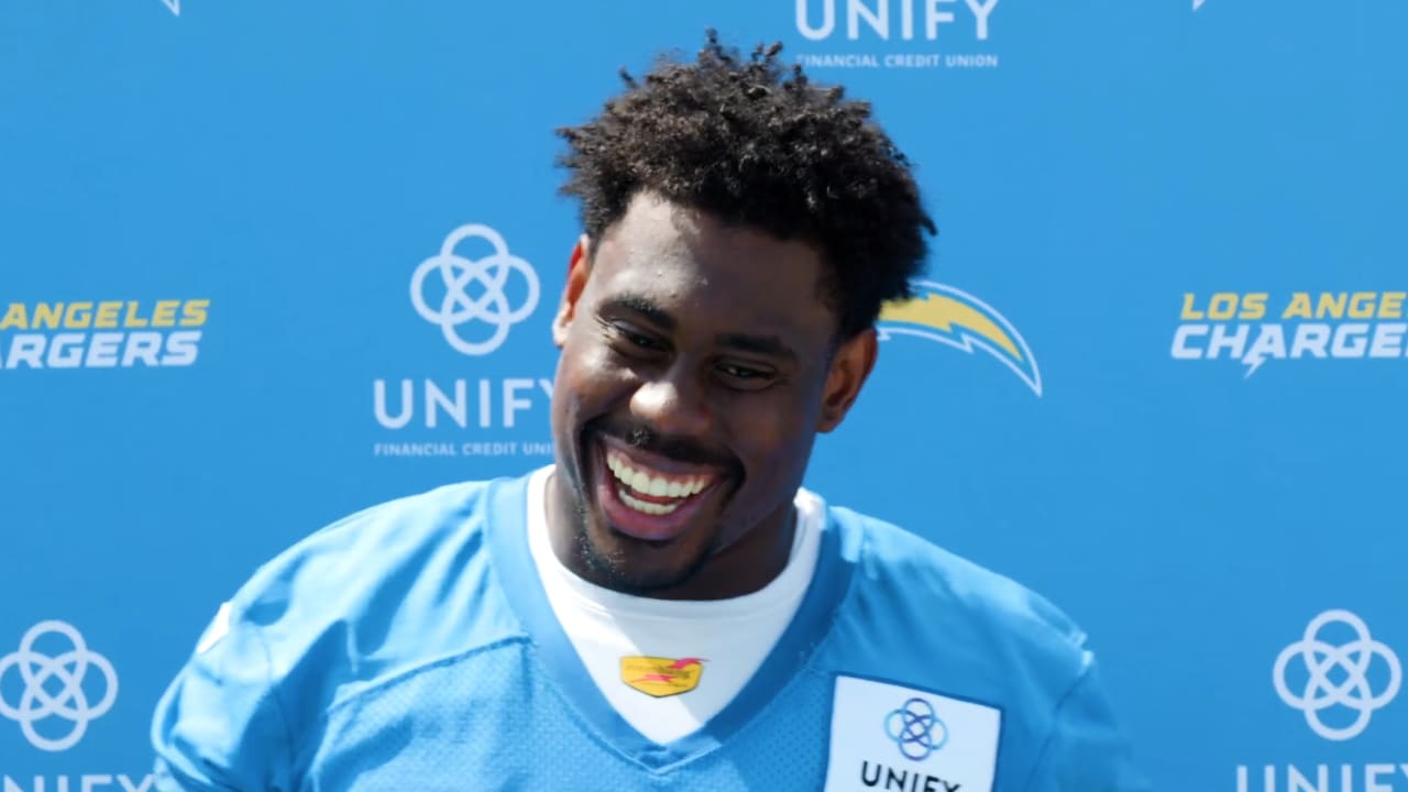 Press Conference: Sebastian Joseph-Day On First Camp With Chargers