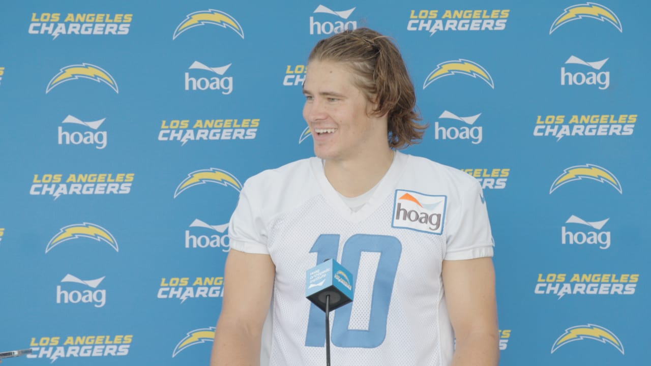 Press Conference: Justin Herbert On New Offensive Additions at OTAs ...