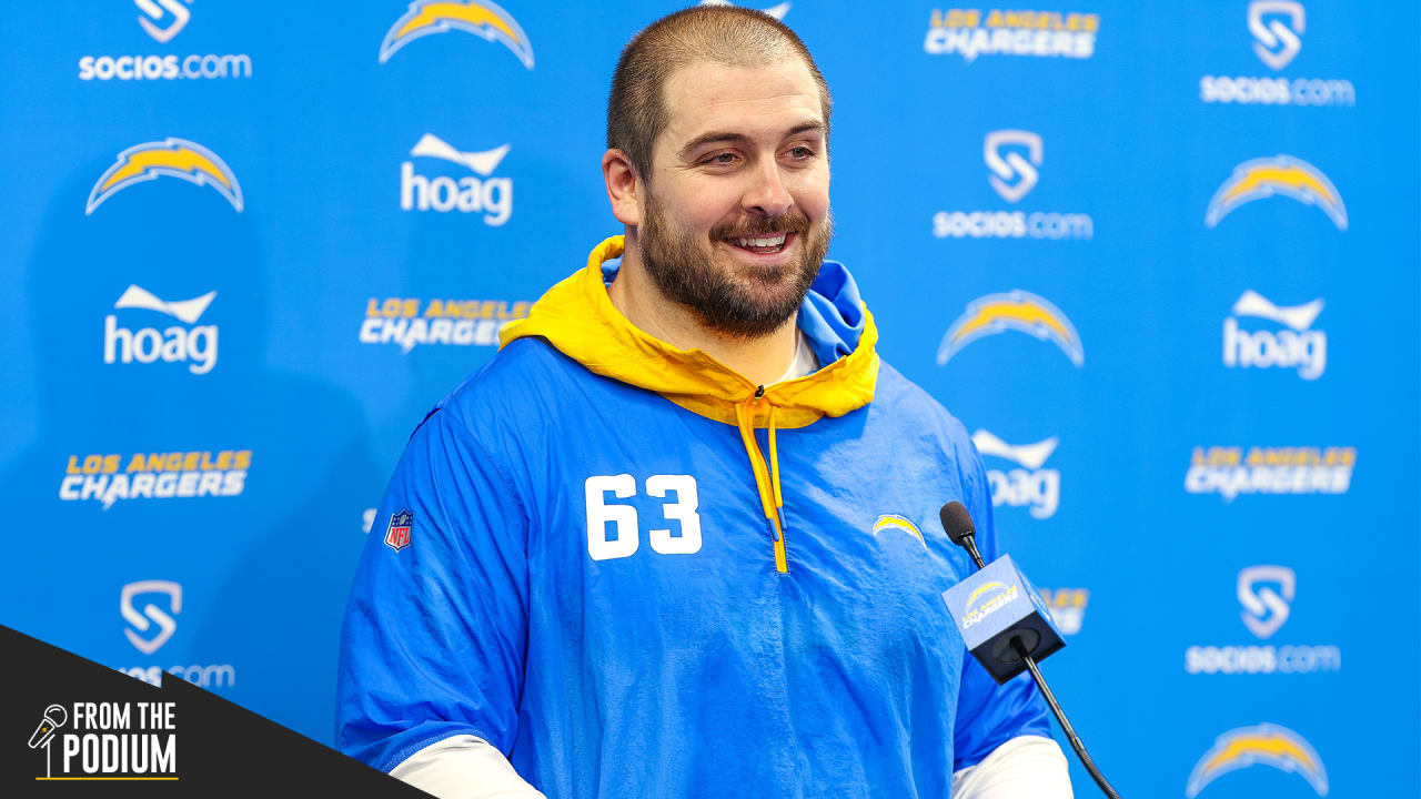 From the Podium: Three Takeaways: Corey Linsley Talks Zion Johnson ...