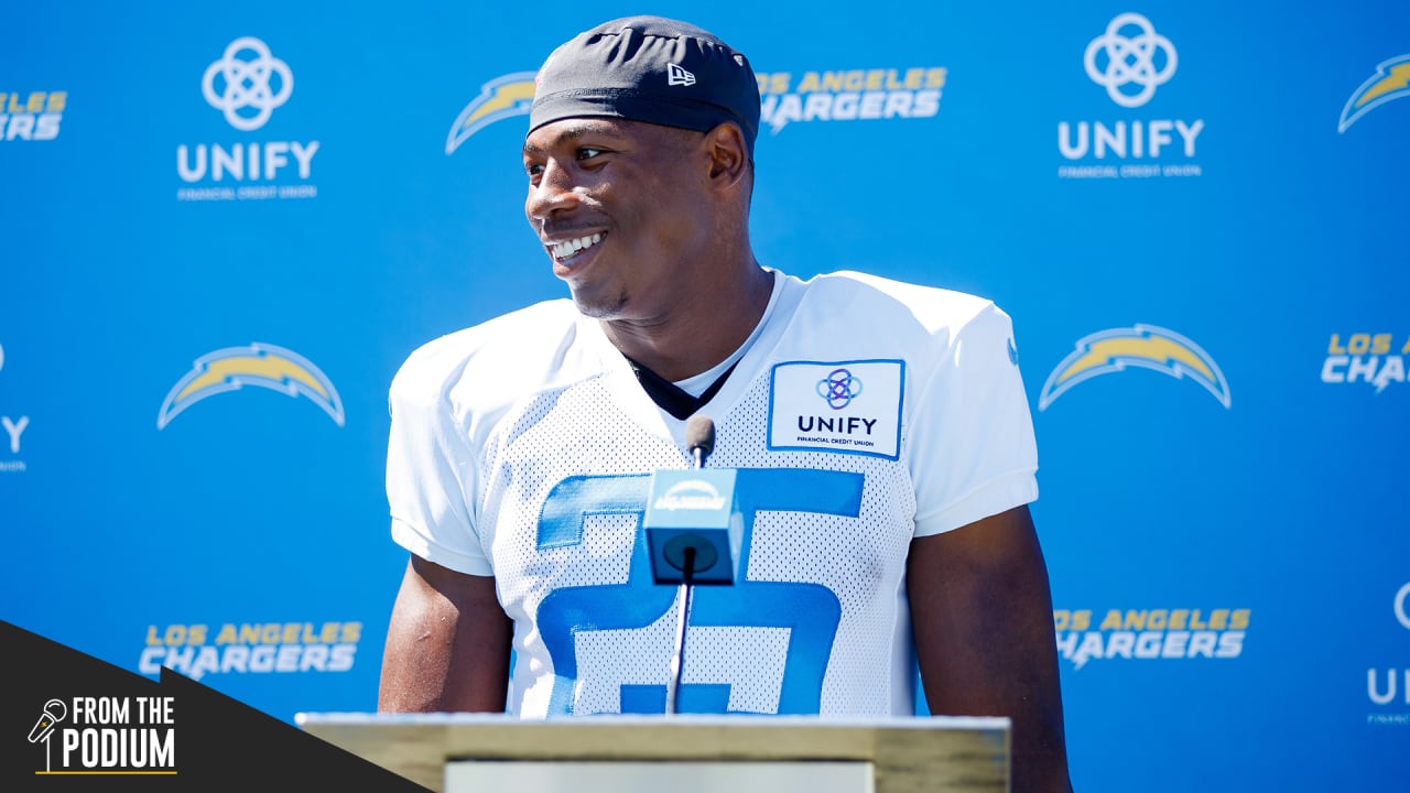 From The Podium | Joshua Kelley, Larry Rountree III Provide Update on ...