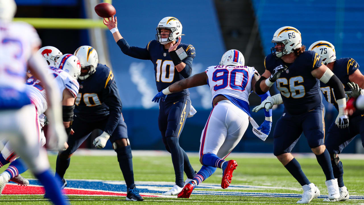 QB Justin Herbert to WR Jalen Guyton