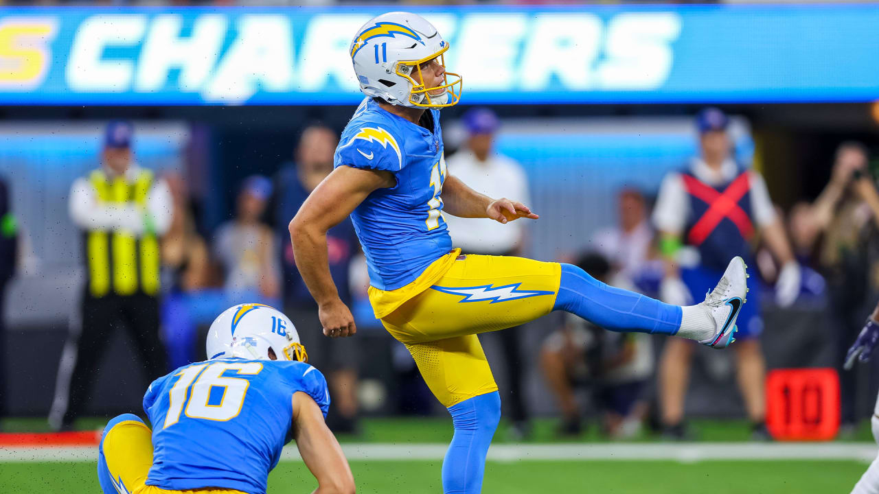 Cameron Dicker Highlight: Dicker's 24-yard FG Ties Chargers with ...