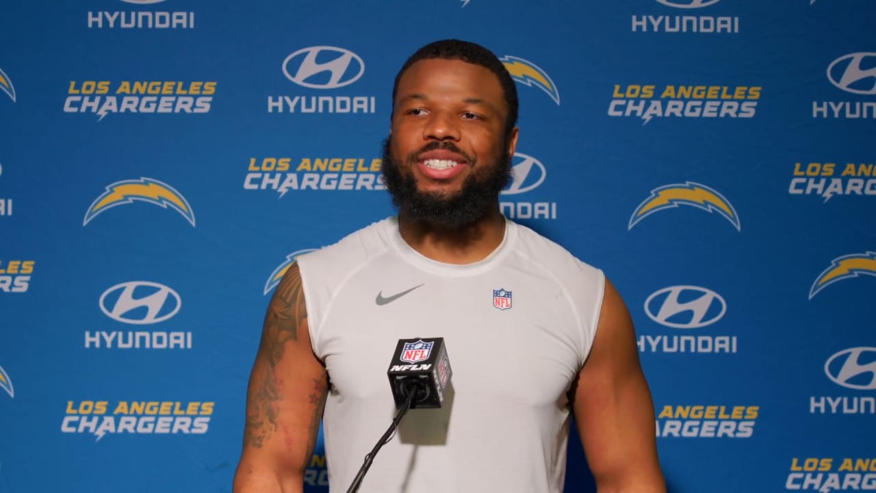 Press Conference: LB Kyzir White on Winning the Turnover Margin Against ...
