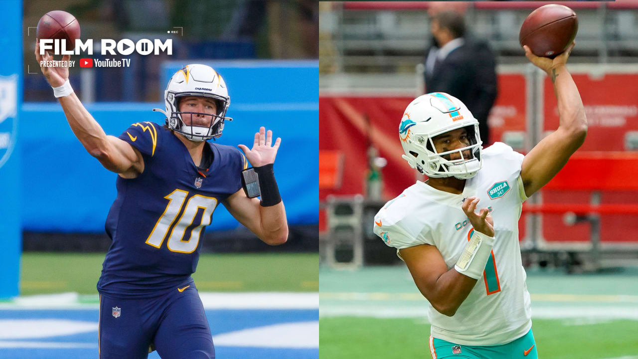 Tua Tagovailoa vs Justin Herbert Film