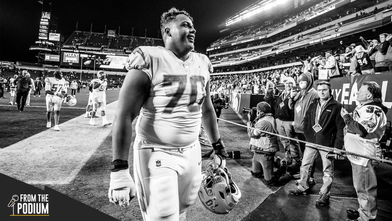 From the Podium: Three Takeaways: Rashawn Slater Reflects on Rookie Season