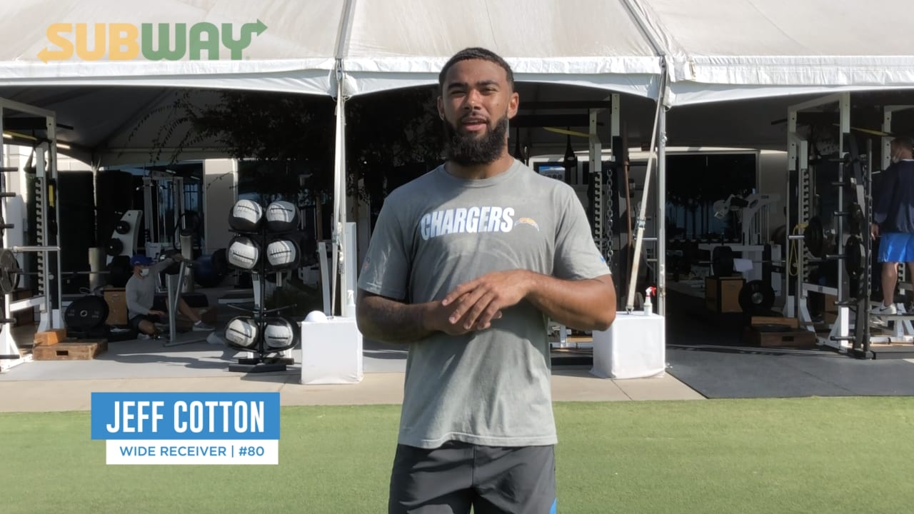 Get Active with Chargers Rookie WR Jeff Cotton