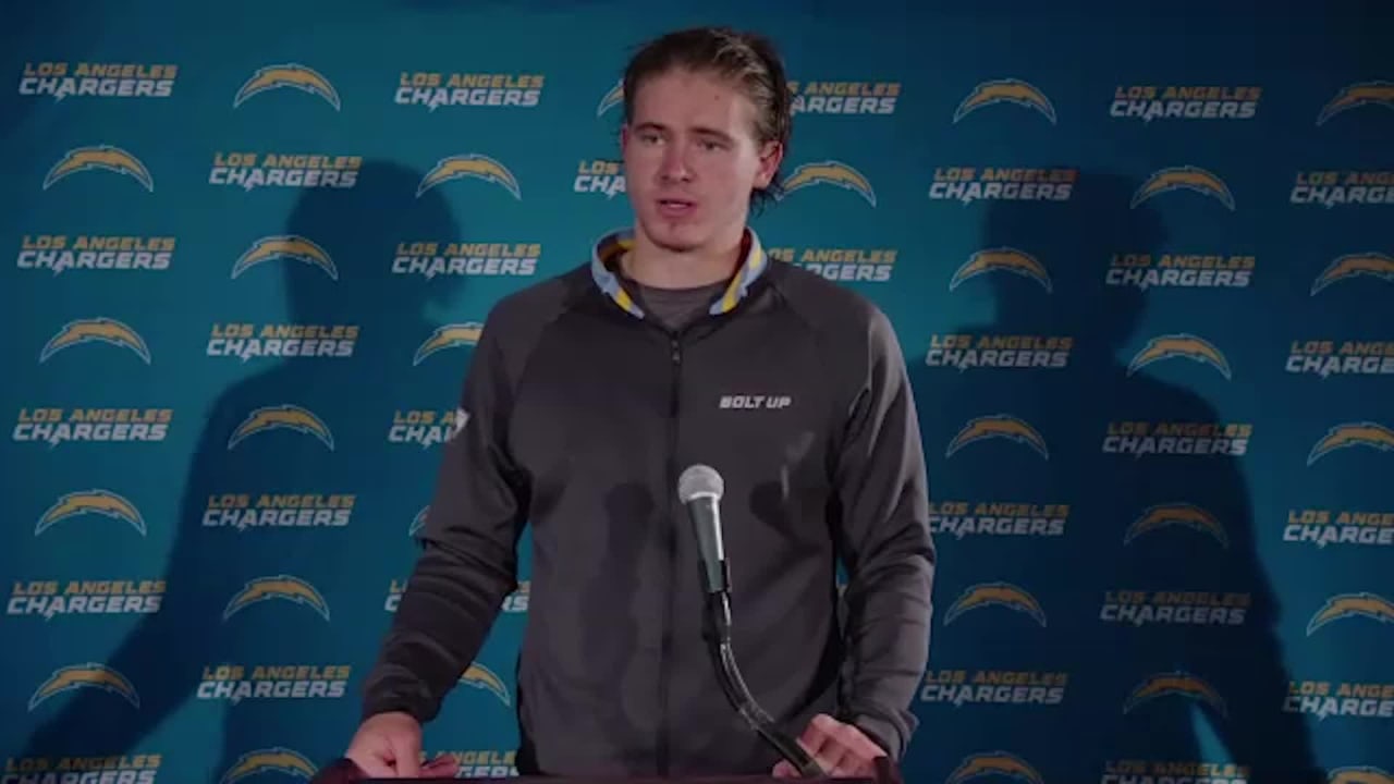 QB Justin Herbert Postgame Press Conference