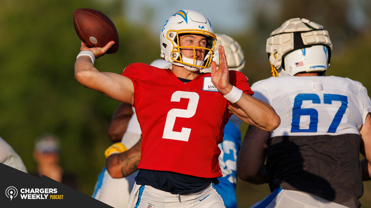 Quarterback Easton Stick on Preseason Opener, QB Room & Offensive Potential