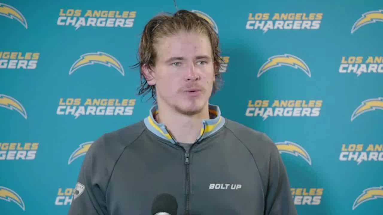 QB Justin Herbert Postgame Press Conference