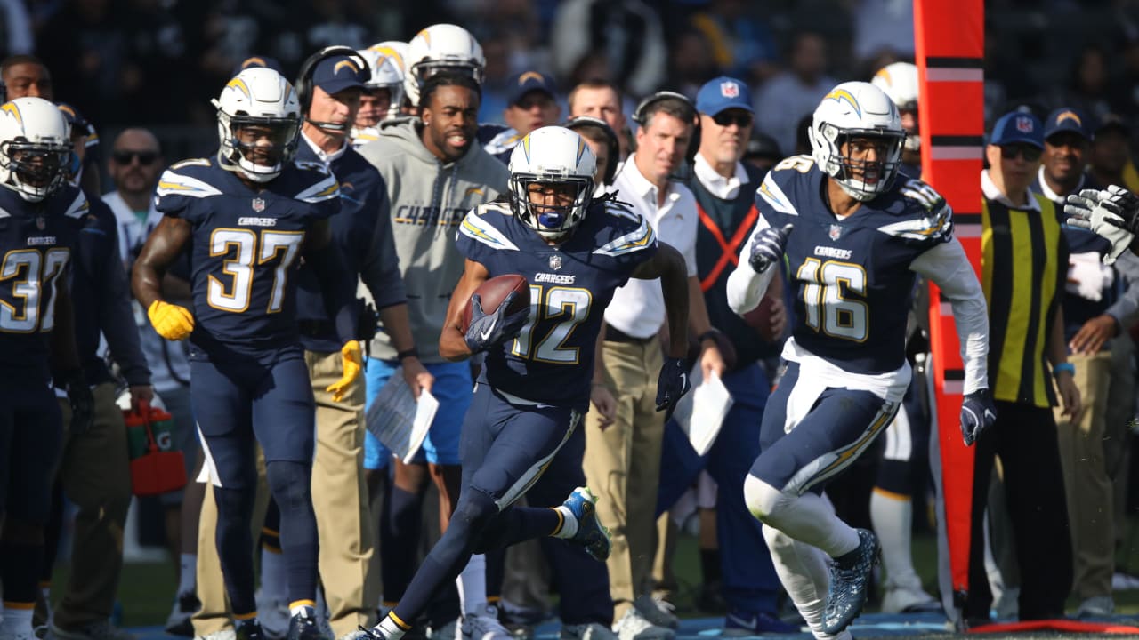 Travis Benjamin turns on turbo boost for a 21-yard gain