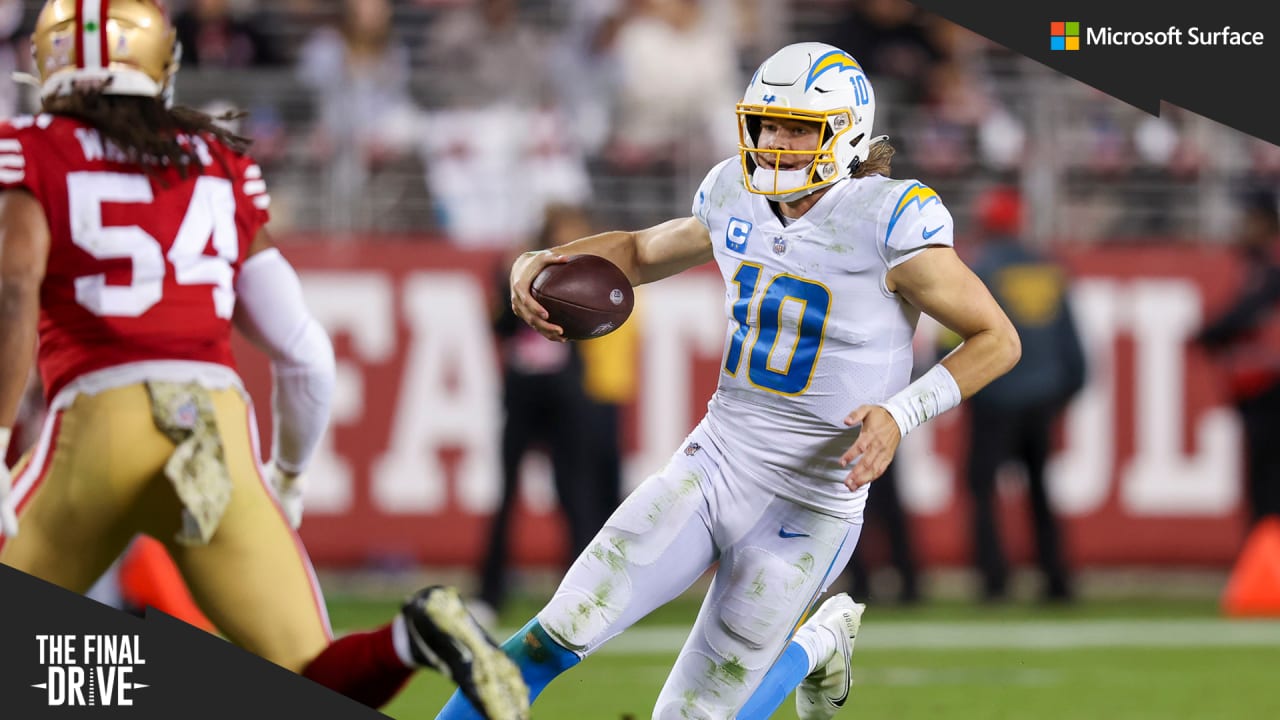 Final Drive: Chargers Fall to Niners in Santa Clara 22-16