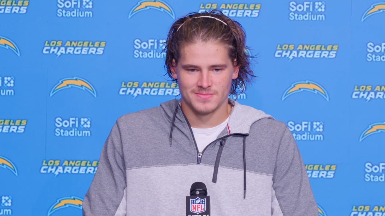 Press Conference: QB Justin Herbert Postgame Press Conference vs. Vikings