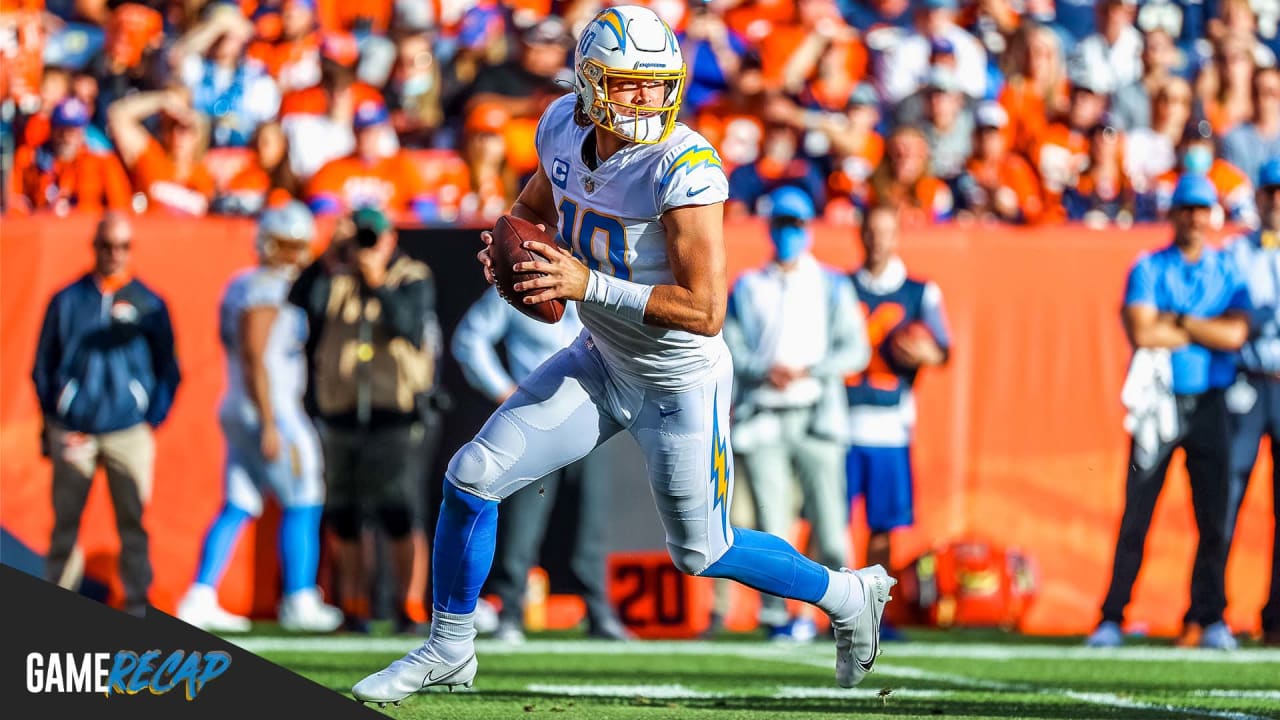 Chargers Fall to Broncos, 28-13 in Week 12 of 2021 Season