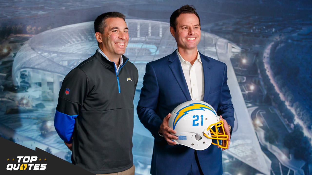 Top Quotes: Head Coach Brandon Staley and Tom Telesco Reflect on 2021 ...