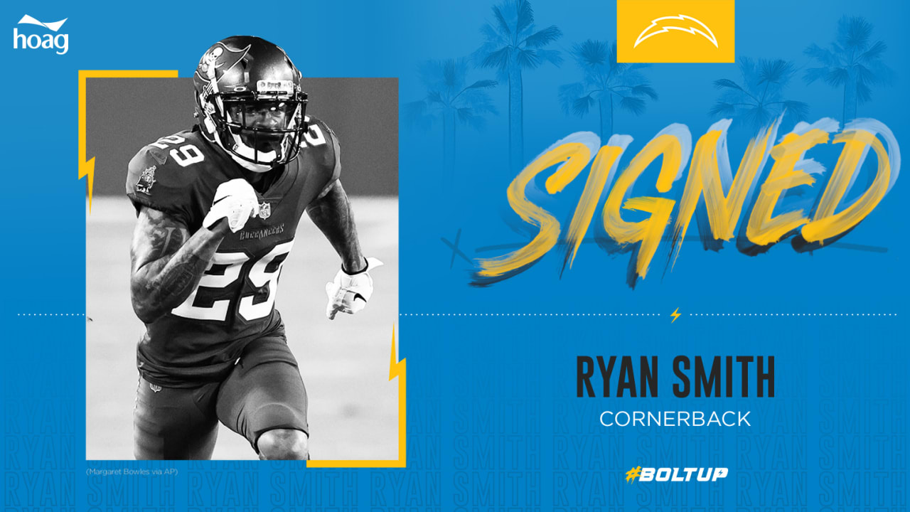 Cornerback Ryan Smith Signs with Bolts