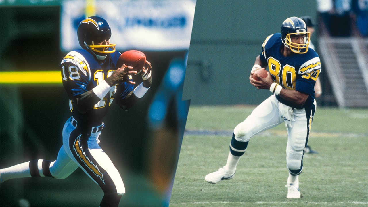 Pro Football Hall of Fame Players Charlie Joiner and Kellen Winslow ...
