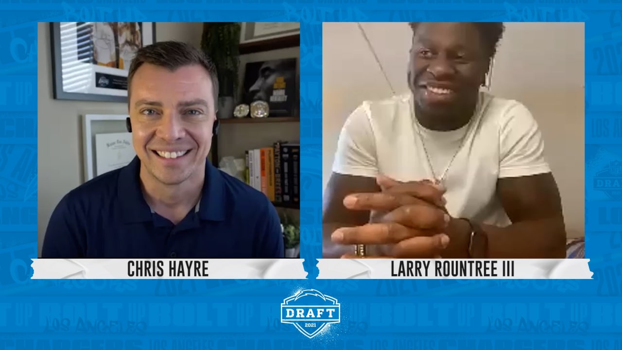 NFL Draft: One-on-One with Sixth-Round Pick Larry Rountree III