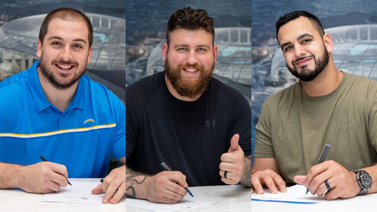 All Access, Chargers Offensive Linemen Sign Contracts