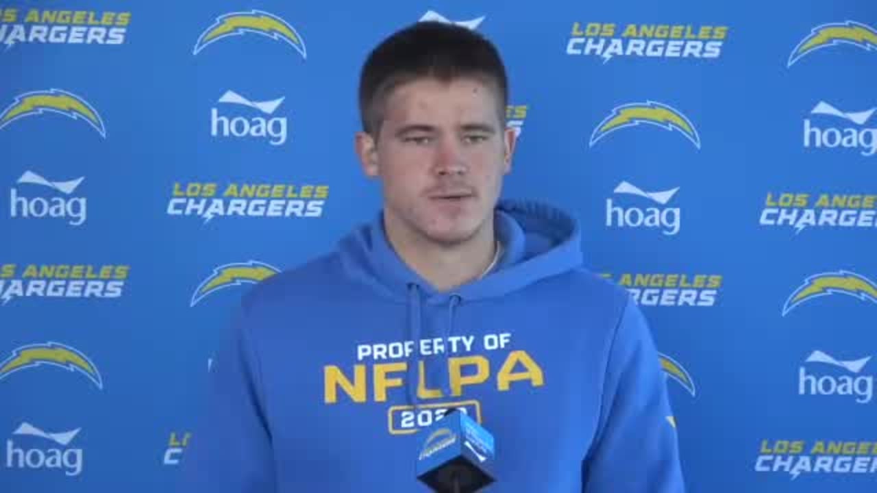 QB Justin Herbert Press Conference, Patriots