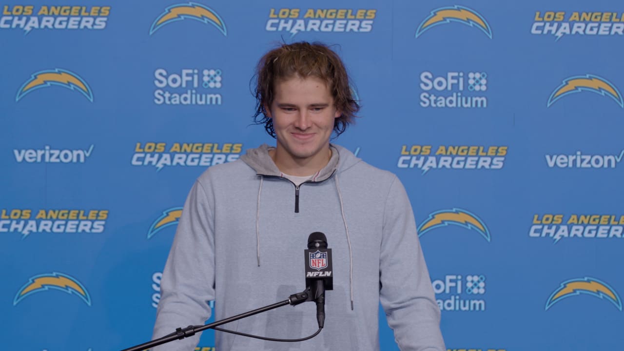 Press Conference: QB Justin Herbert on Win over the Pittsburgh Steelers ...