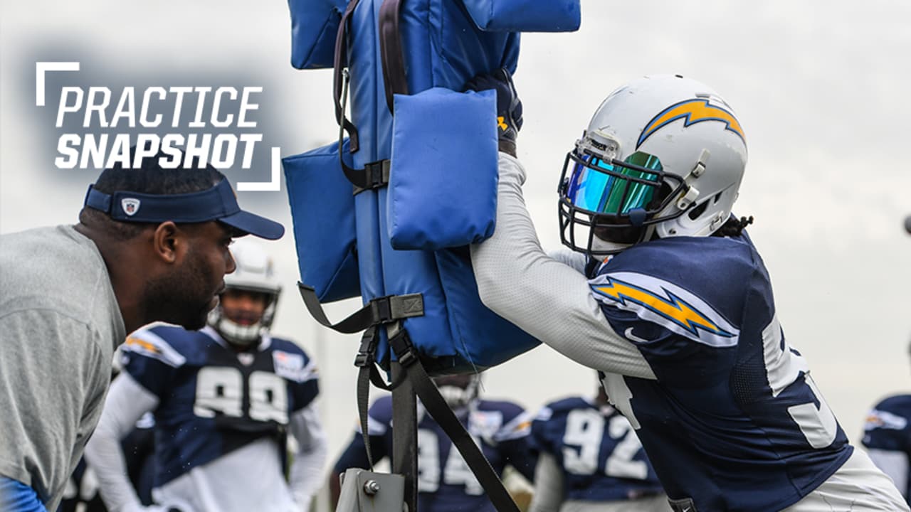 Practice Snapshot: Chargers Continue Prep for Bills