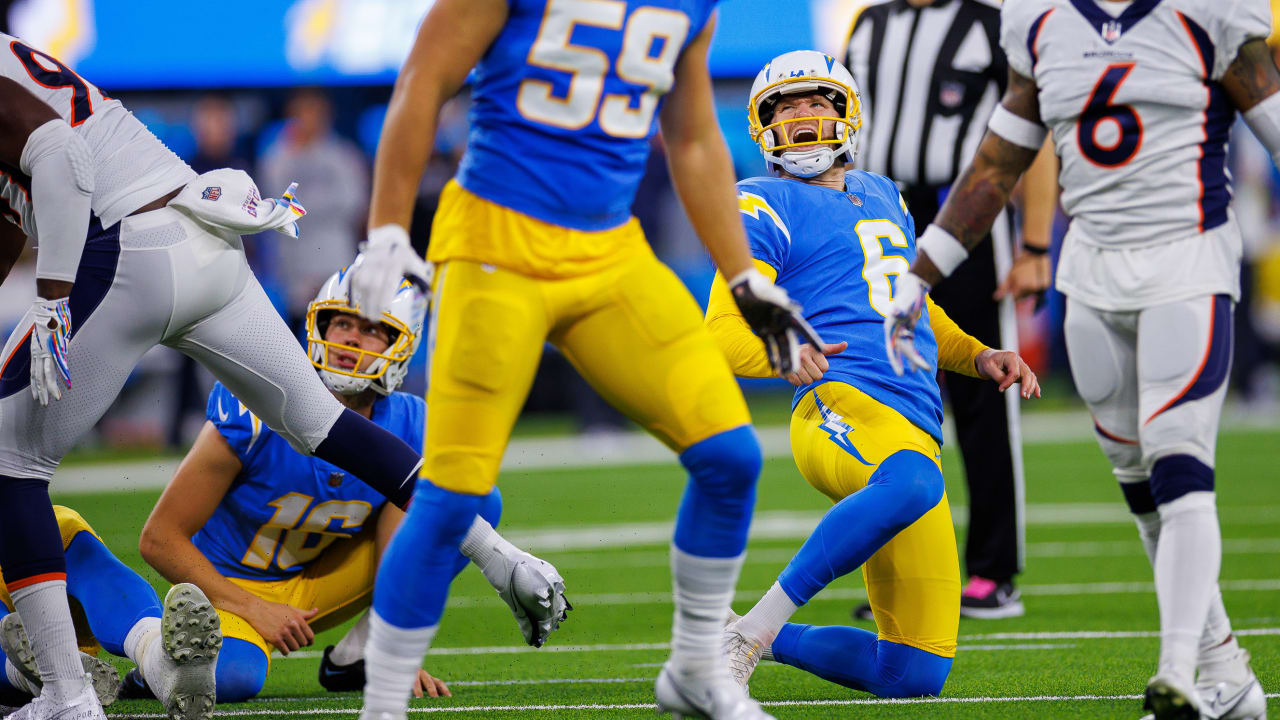 Scenes from Dustin Hopkins' Player of the Week Performance on MNF