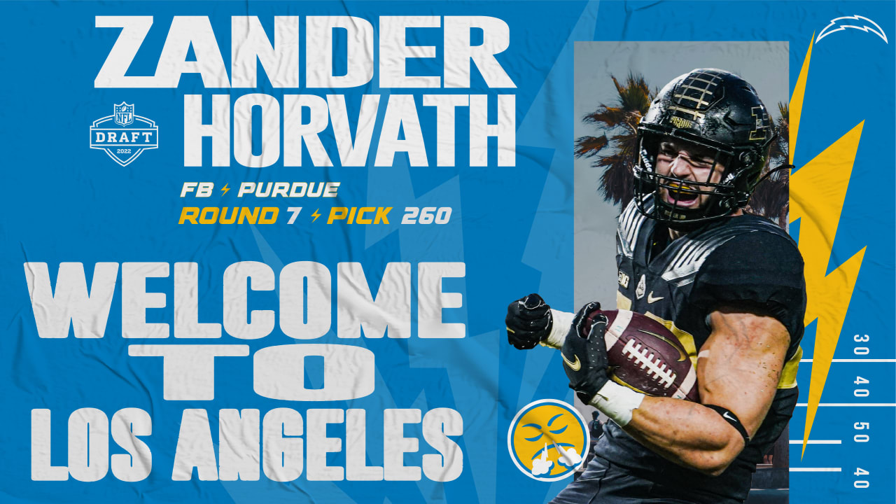 2022 NFL Draft: Fullback Zander Horvath fullback, Purdue, Round 7, Pick 260