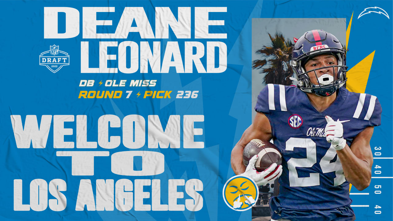 2022 NFL Draft: Defensive back Deane Leonard, Ole Miss, Round 7, Pick 236