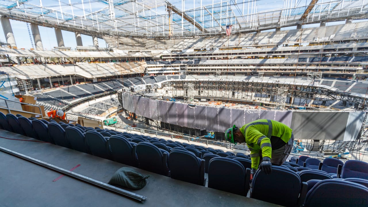 Photos: SoFi Stadium Construction Progresses