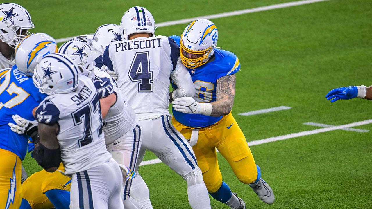 Morgan Fox Highlight: Morgan Fox Corrals Prescott for Third-Down Sack