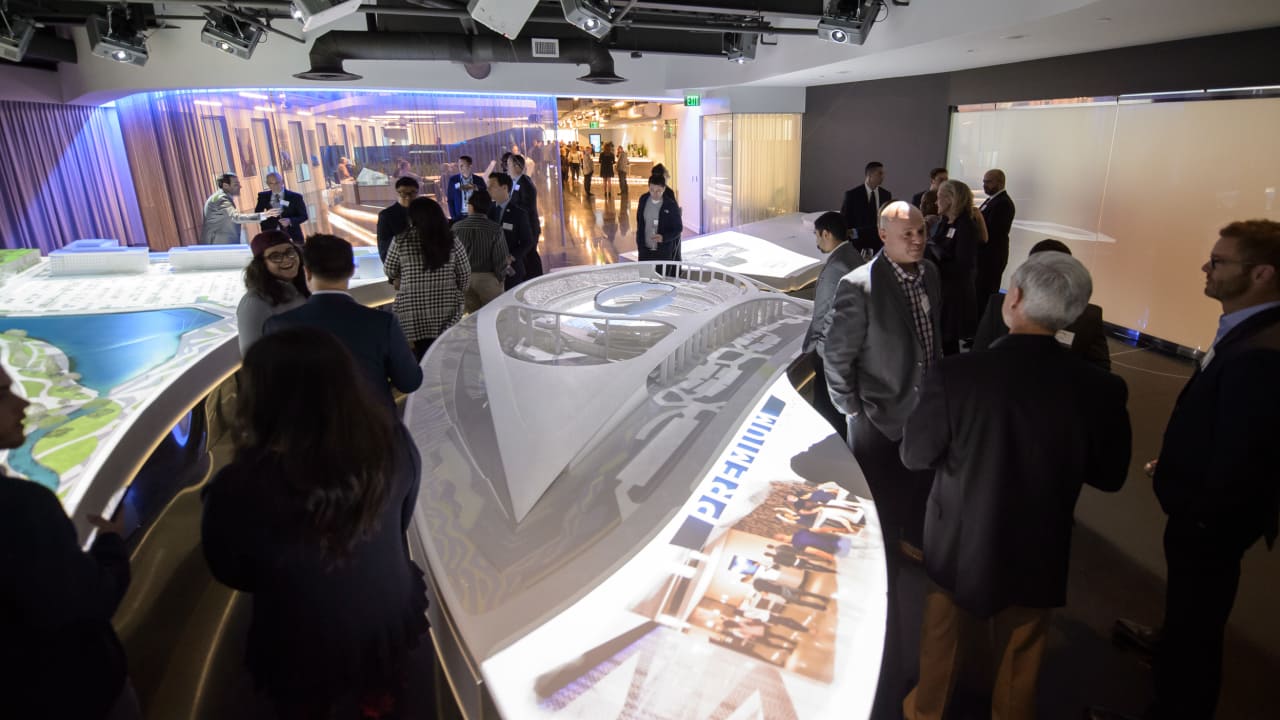 Photos: Chargers Business Alliance Tours SoFi Stadium Premiere Center