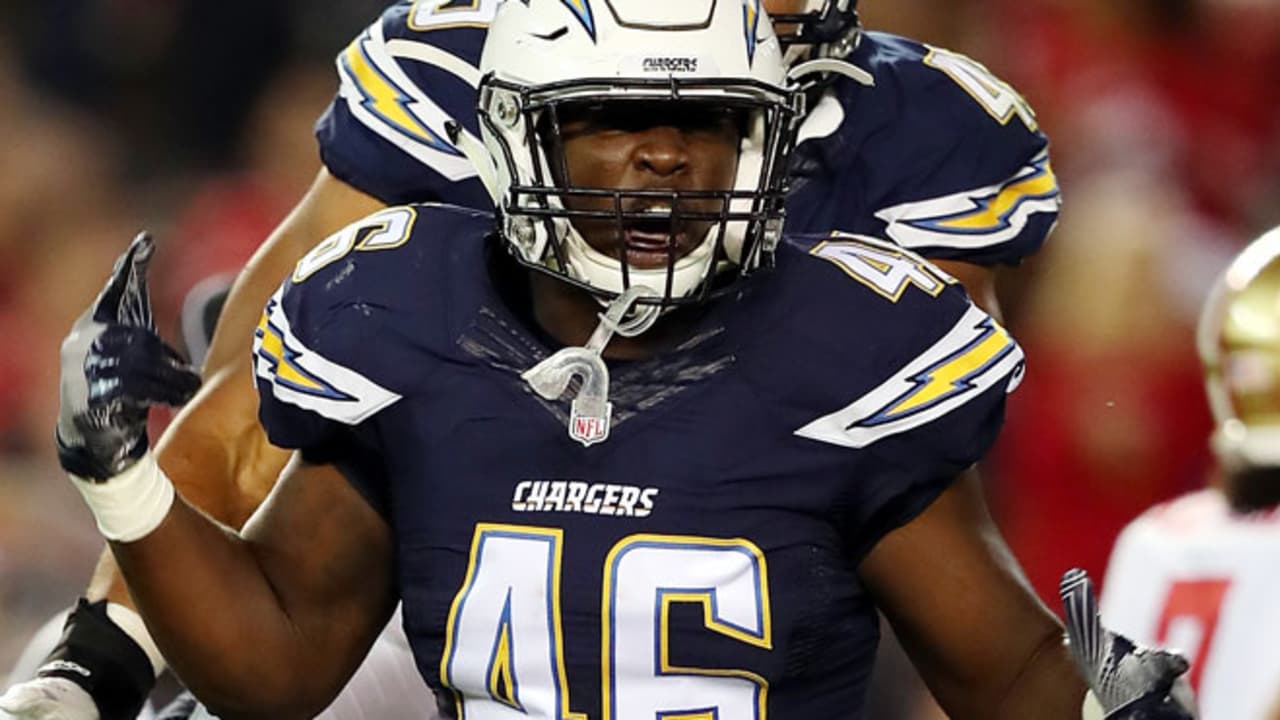Chargers Sign Chris Landrum to Active Roster; Waive Pierre Desir