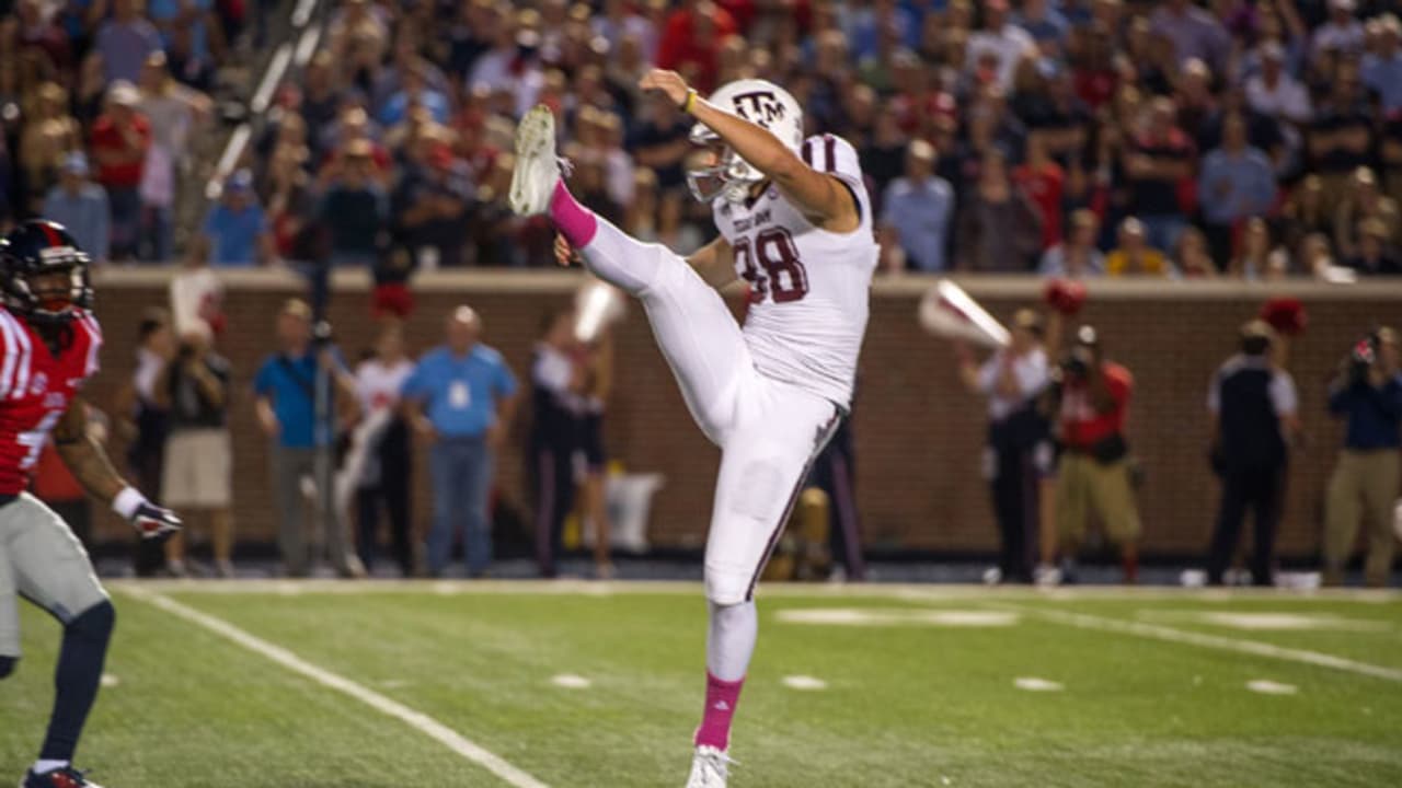 Chargers Select Texas A&M Punter Drew Kaser