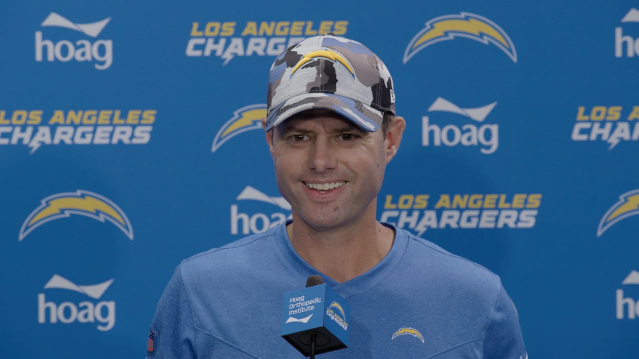 Press Conference: Head Coach Brandon Staley on Week 1 Versus Raiders