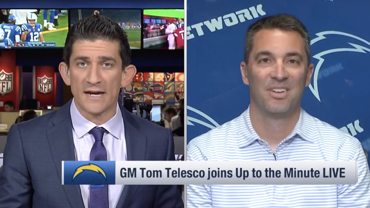 GM Tom Telesco Joins up to the Minute Live